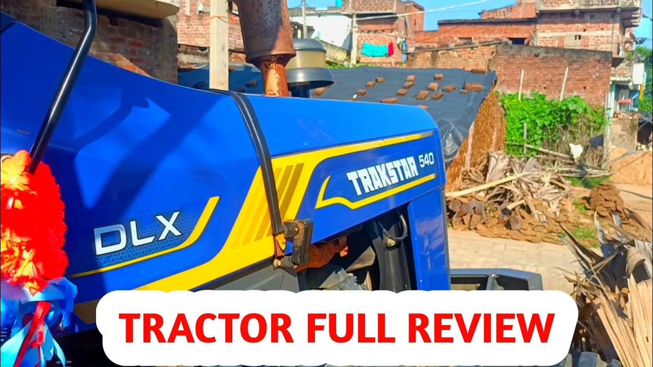 TRACKSTAR 540 TRACTOR FULL REVIEW - YouTube