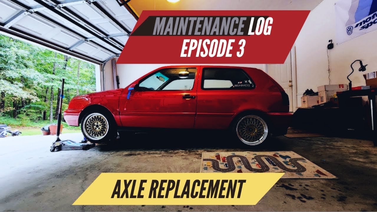 DIY VW MK3 VR6 Axle Replacement - YouTube