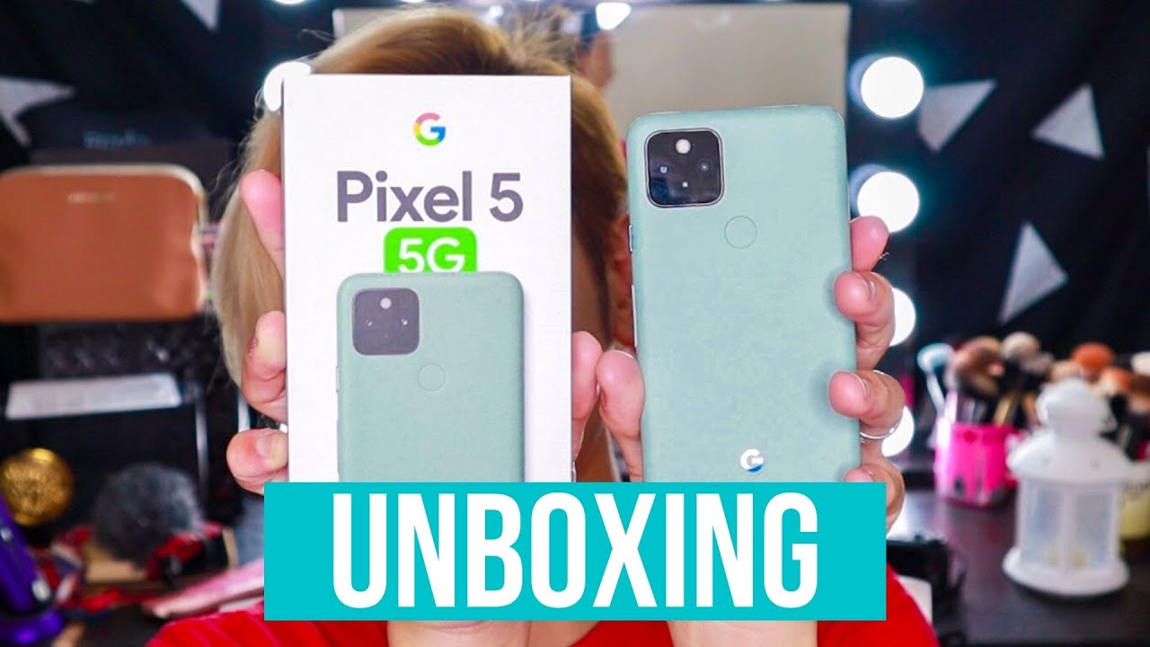 Google Pixel 5 in Sorta Sage | Unboxing - YouTube