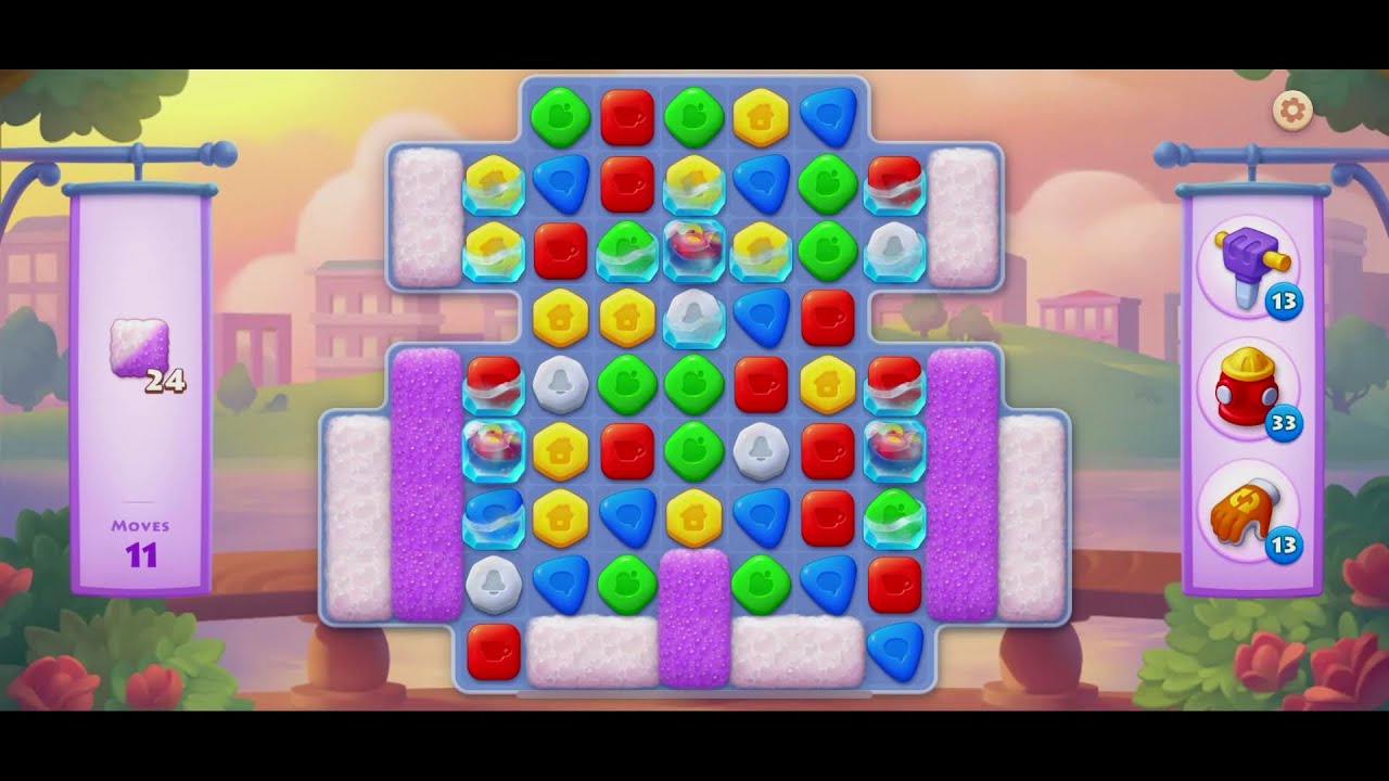 TOWNSHIP THREATER PREMIERE Match making game level 504 - YouTube