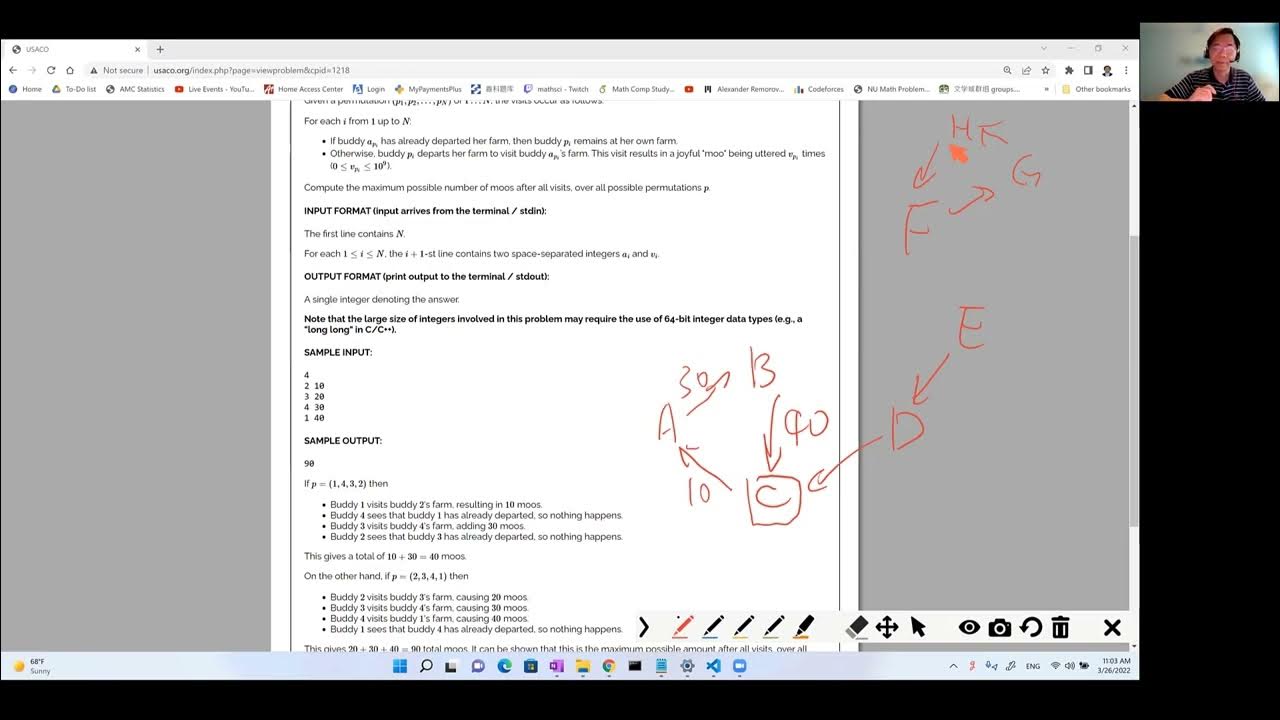 Live Solve USACO 2022 US Open Silver - YouTube