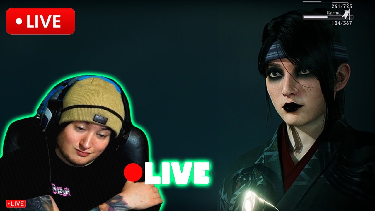 🔴First Ever Goth Samurai || Rise of the Rōnin Stream - YouTube