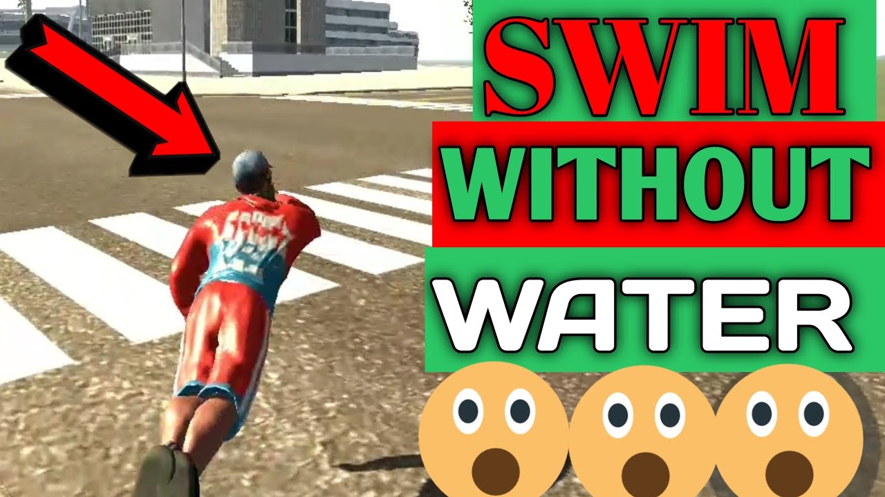 Swim Without Water 💦 GLITCH indian bike driving 3d 🤪🤪 - YouTube