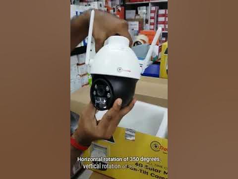 Trueview 4MP Solar PTZ CCTV Unboxing - YouTube