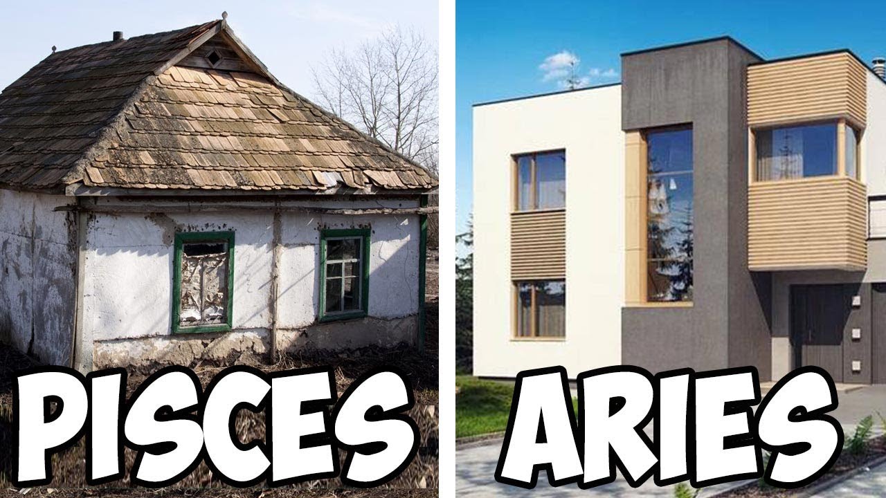Perfect House For Every Zodiac Sign - YouTube