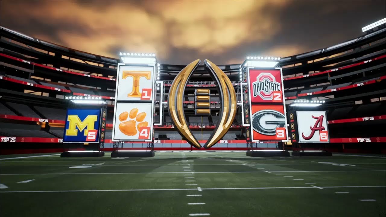 CFP Selection Committee Chair Boo Corrigan chats with ESPN's Rece Davis ...