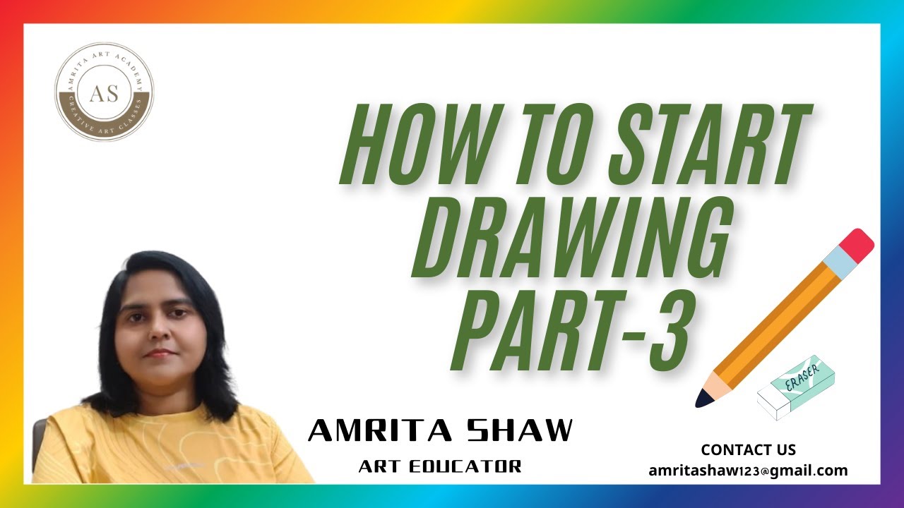 HOW TO START DRAWING (PART-3) - YouTube