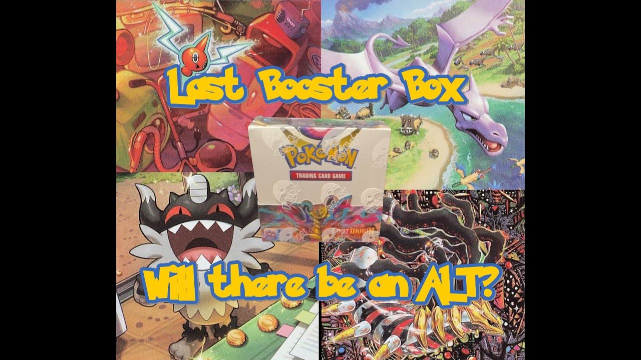 Is the ALT ART in this LAST booster box? - YouTube