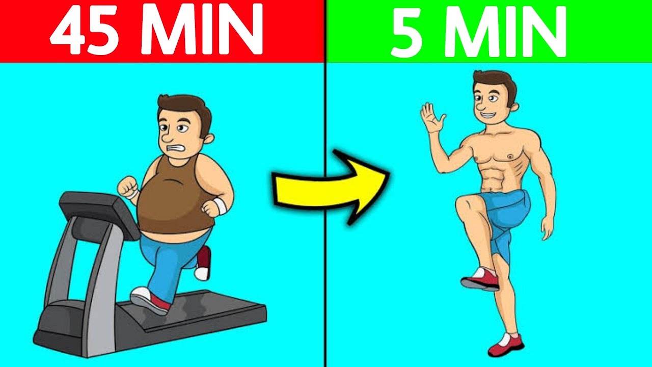 5 Minutes Workout = 45 Minutes Running - YouTube