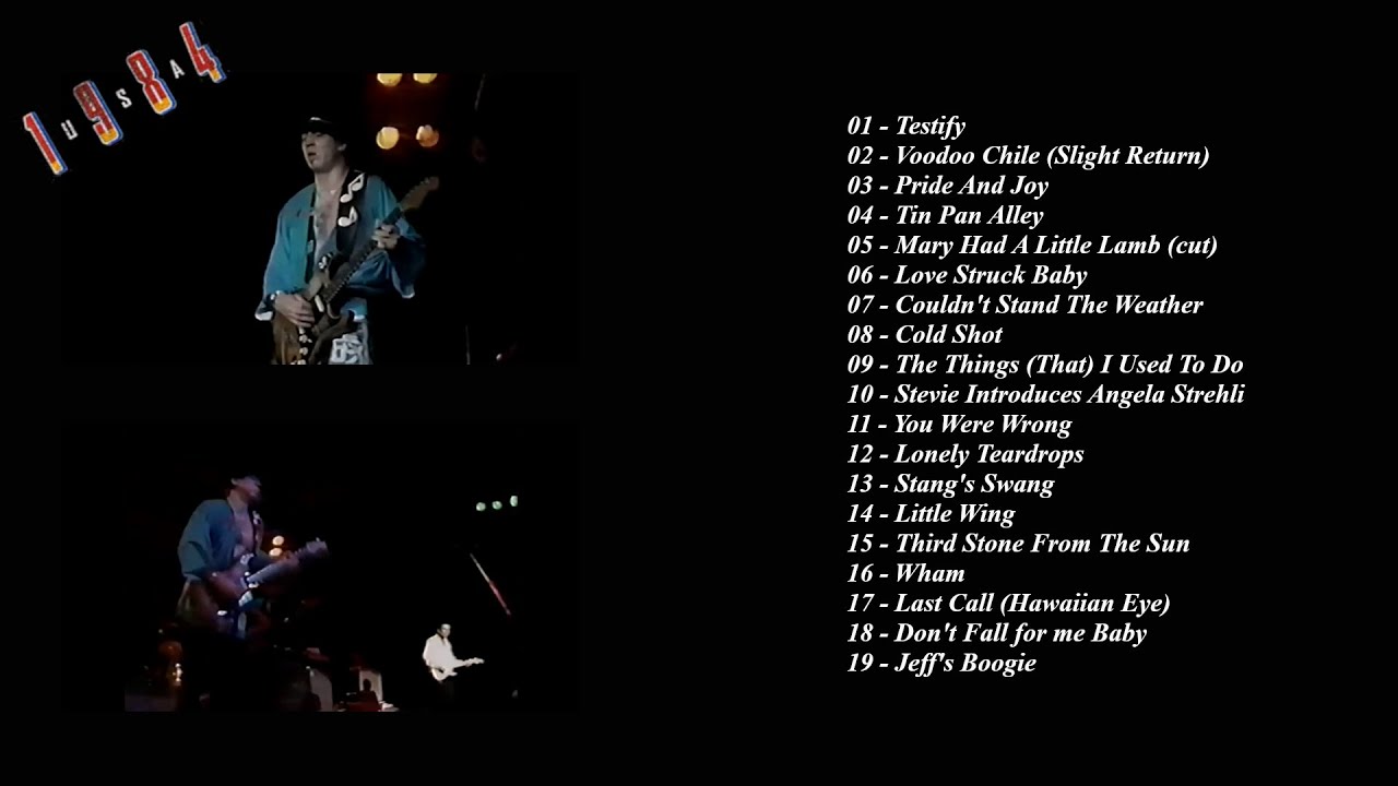 Stevie Ray Vaughan - 1984 March 19 - CBS Record Convention Hall ...