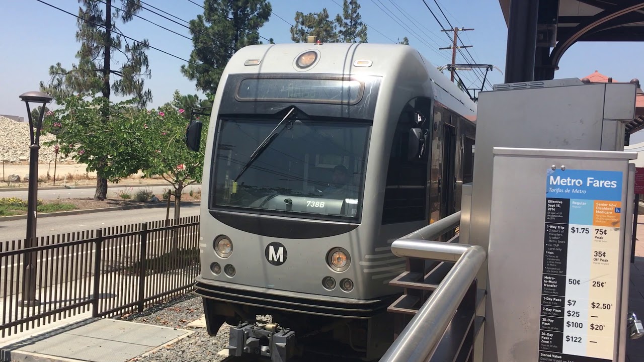 *BIRTHDAY SPECIAL* LACMTA Gold Line Departing Duarte/City of Hope - YouTube