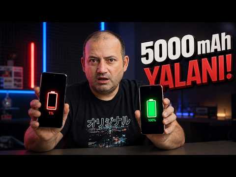 5000 mAh Yalanı! Aynı Batarya Neden Bir Telefonda 2 Saat Daha Uzun Gidiyor?