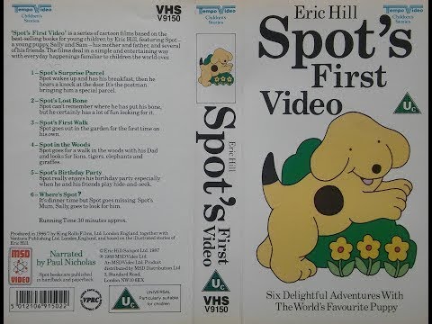 Spot's First Video (1988, UK VHS) - YouTube