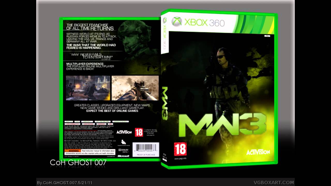 Possible MW3 Box/Cover Art - YouTube