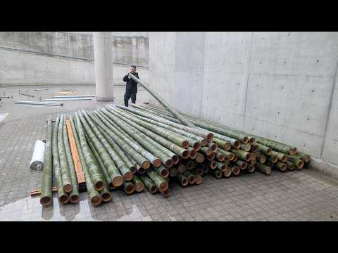 The 2.5m Bamboo Ball: The Process of Designing Bamboo Art for Tadao Ando’s Architecture