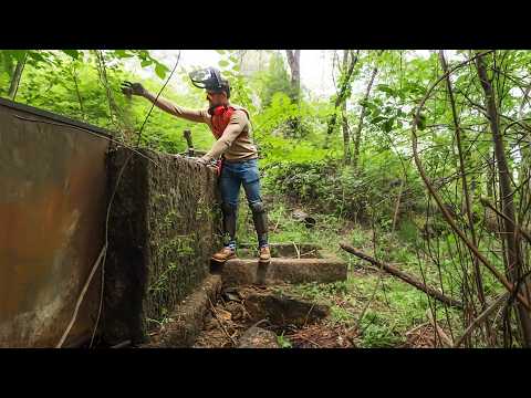 Clearing abandoned creek dam for free water #9