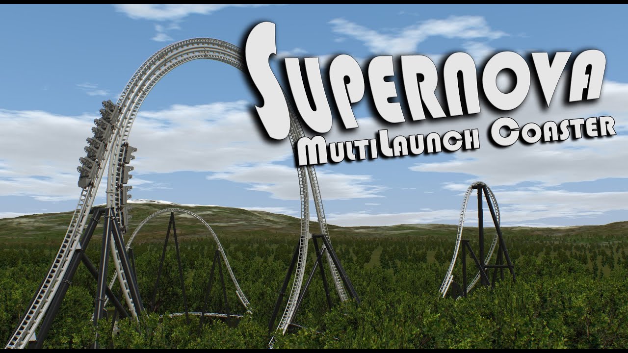 Supernova // NoLimits 2 Multi Launch Coaster - YouTube