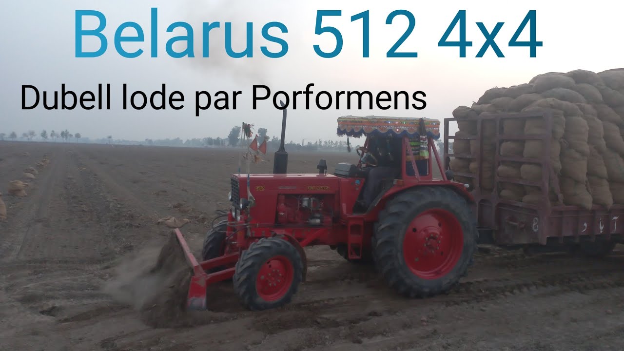 Havi Lode on Belarus 512 4x4 - YouTube