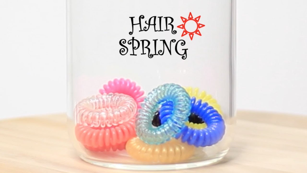 HAIR SPRING - L’élastique magique ! - YouTube