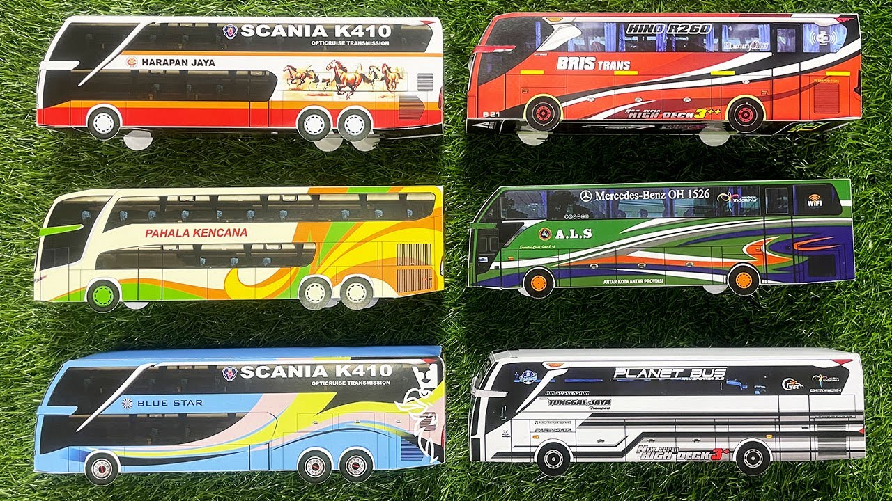 Bus Telolet, Bus Pahala Kencana, Bus Blue Star, Bus Harapan Jaya, Bus ...