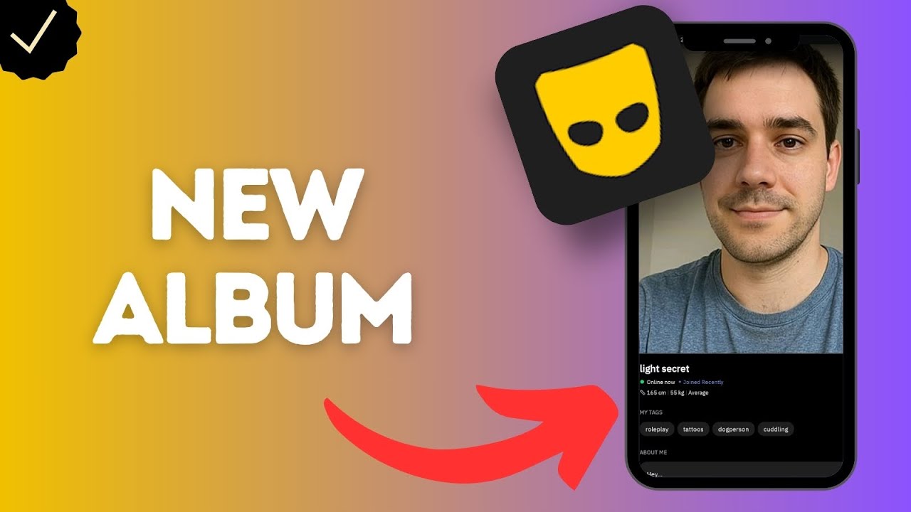 How to Create a New Album in Grindr (organize your photos privately ...