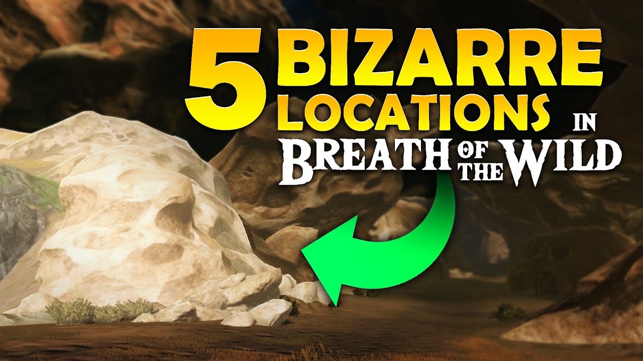 5 BIZARRE Locations in Zelda Breath of the Wild! (ft. Zeltik) - YouTube