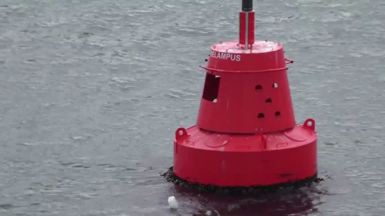 Red Can Buoy, Melampus Plymouth Sound, Devon, England 12th August 2017 ...