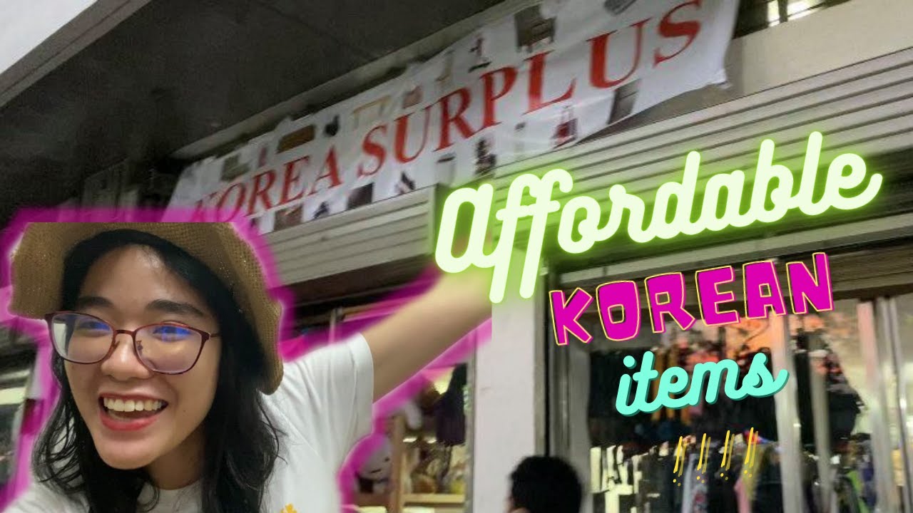 Korean Surplus In Cebu City - YouTube