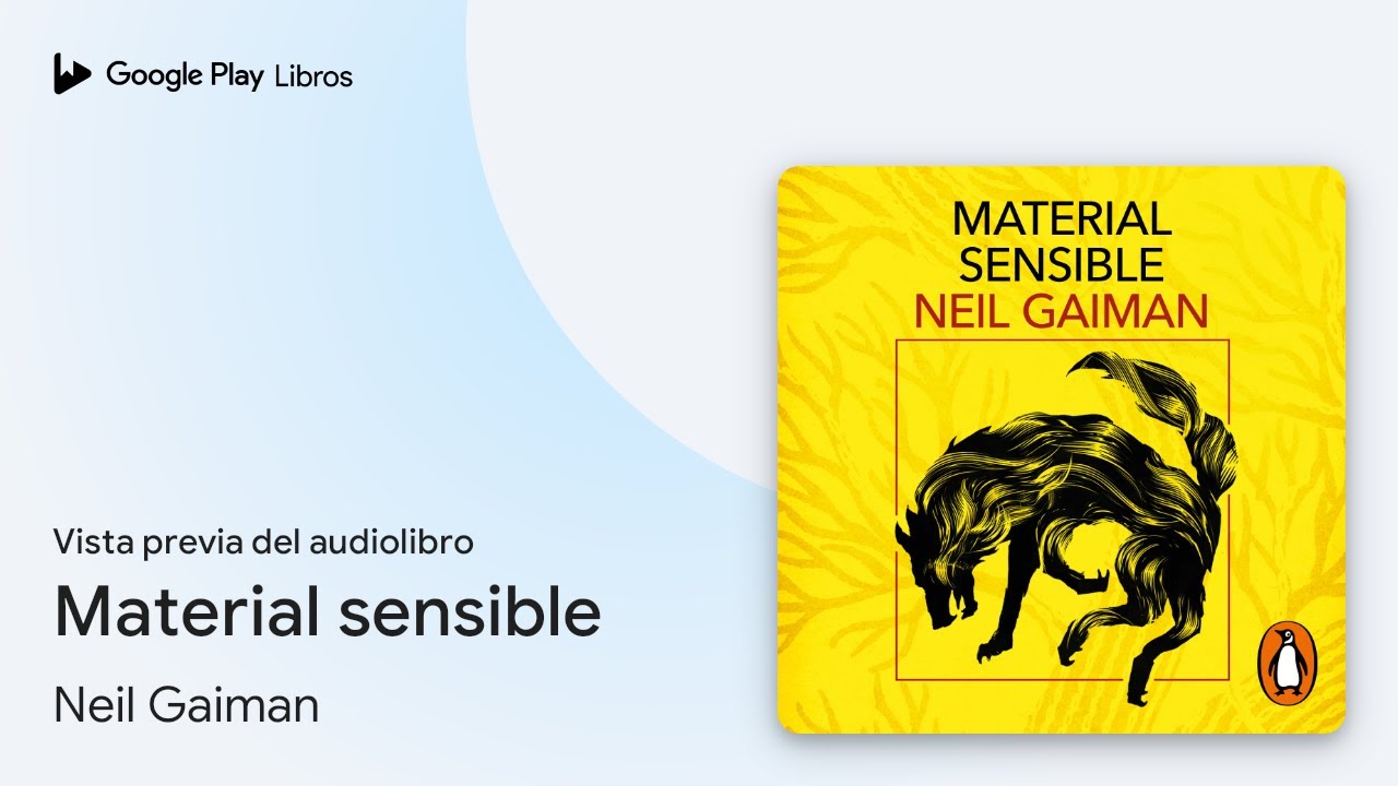 Material sensible de Neil Gaiman · Vista previa del audiolibro - YouTube