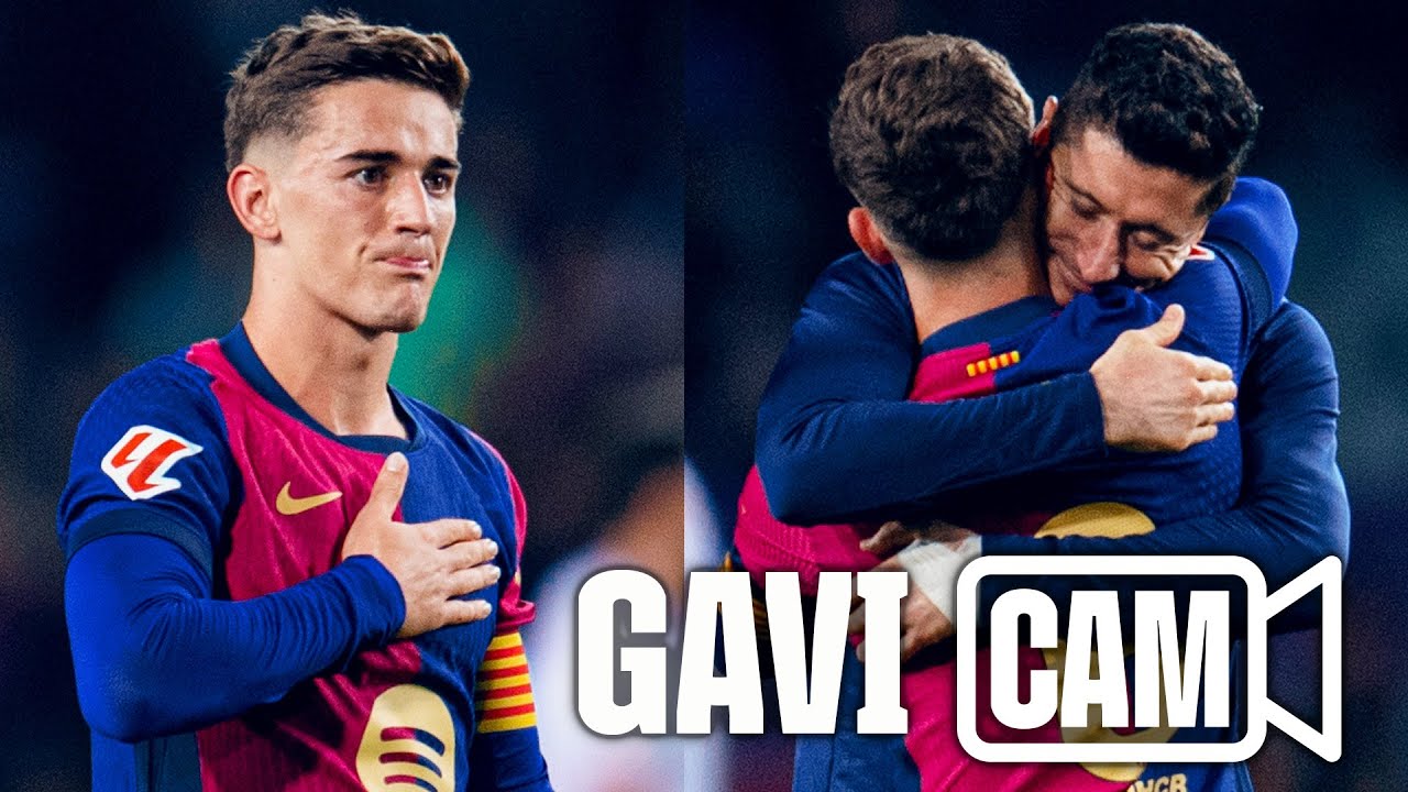 GAVI RETURNS AFTER 348 DAYS OUT | FC Barcelona 🔵🔴 - YouTube
