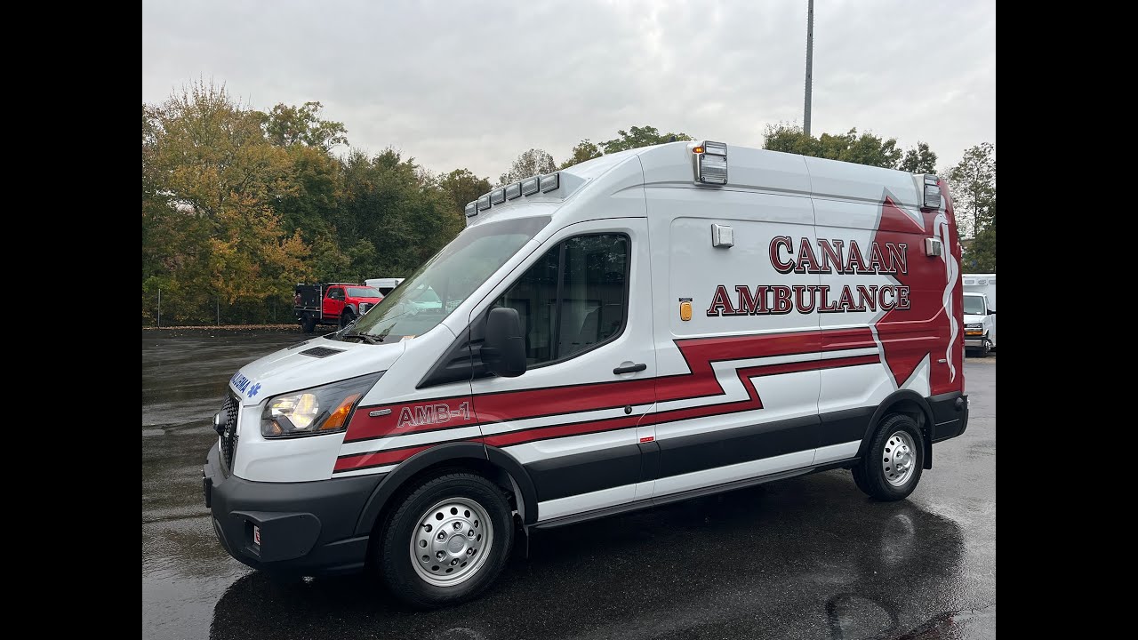 Canaan, NH – Wheeled Coach / Ford Transit High Roof Type II Ambulance ...