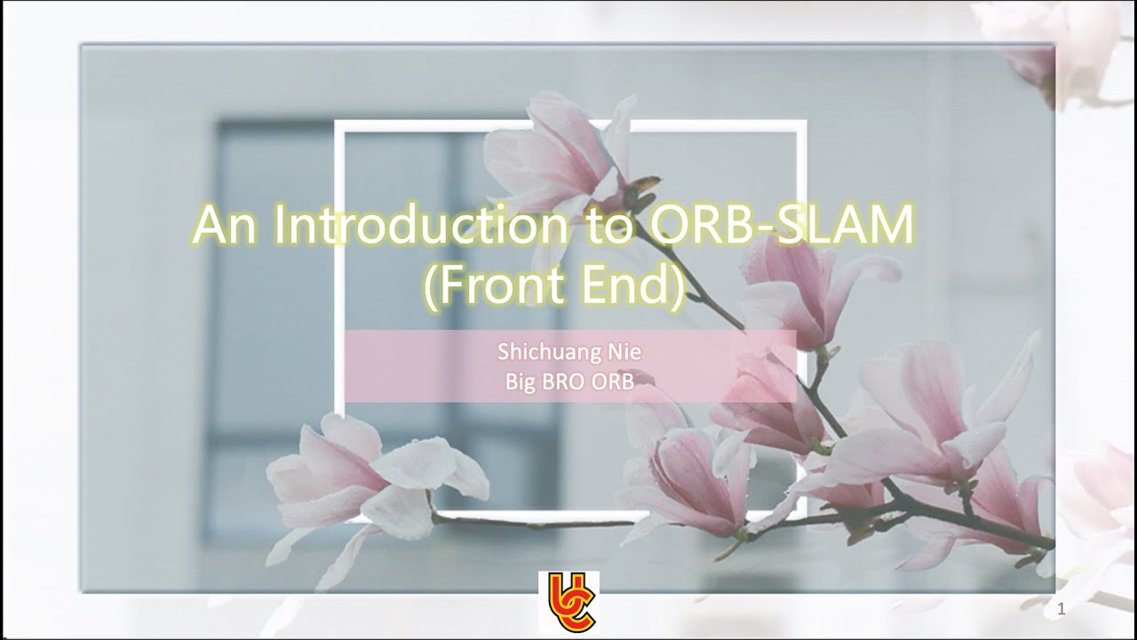 An Introduction to ORB-SLAM (Front End) - YouTube
