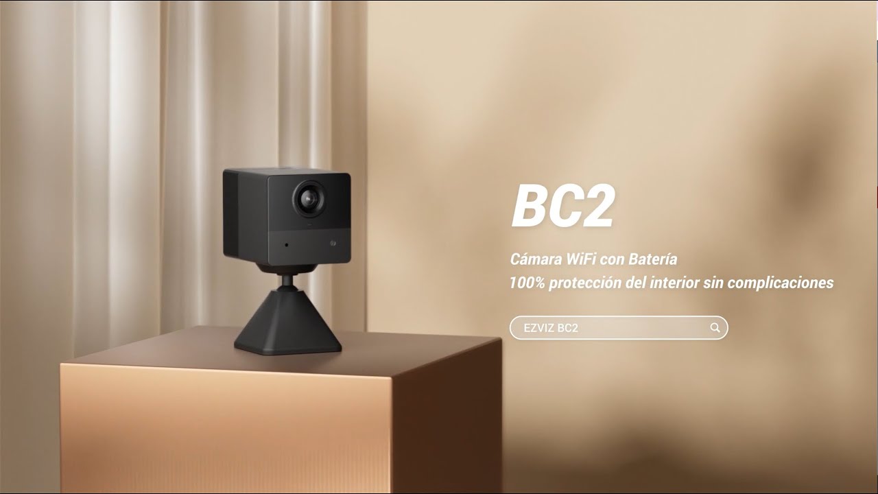 EZVIZ BC2 - Se instala en cualquier lugar y armoniza con cualquier ...