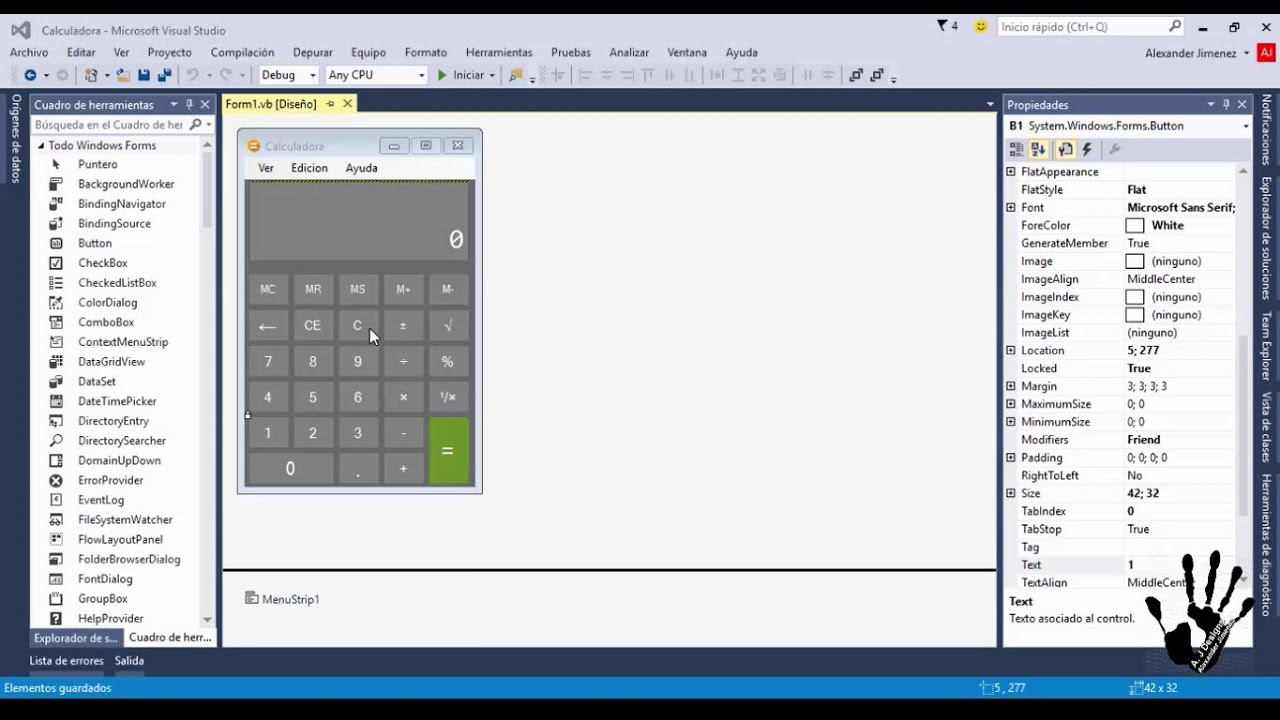 Calculadora en Visual Basic.Net Parte 2 - YouTube