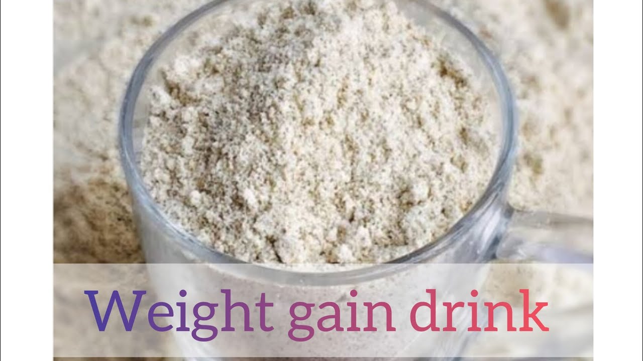 weight gain drink/சத்து மாவு/easy recipe/tasty 😋 - YouTube