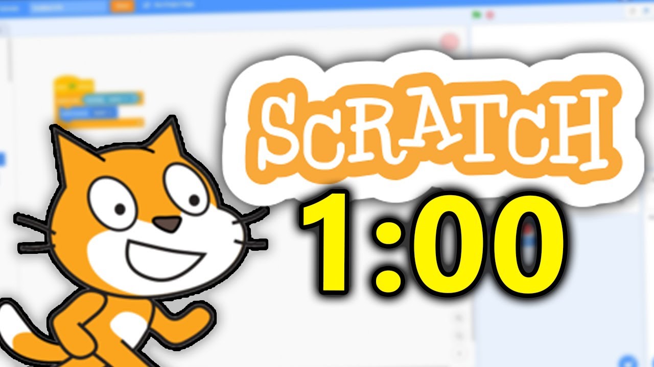 I Made a Game with Scratch in 60 Seconds (it's actually fun) - YouTube