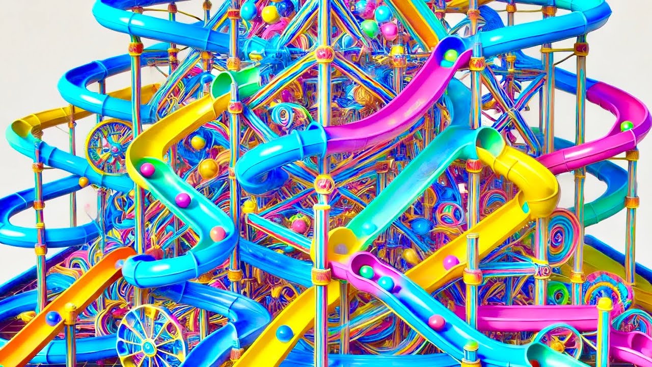 Marble Run 🔩🛠️⚖️ Gravitational Engineering: Manipulating the ...