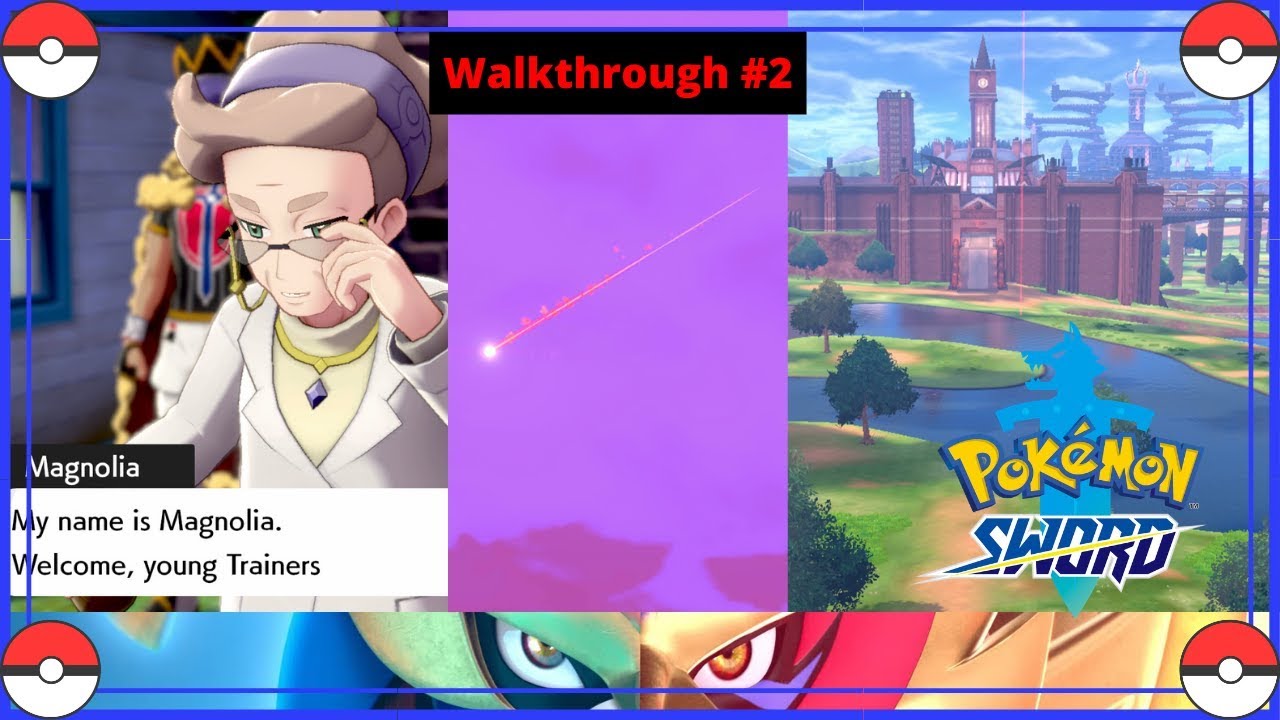 Pokémon Sword-The Professor and Wild Area - YouTube