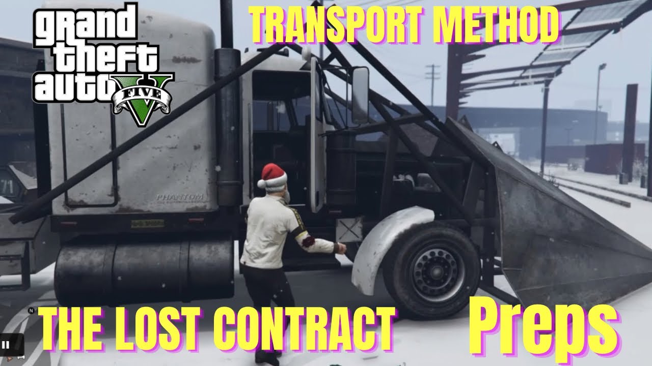 GTA 5 ONLINE AUTOSHOP ROBBERY THE LOST CONTRACT TRANSPORT METHOD #gta # ...