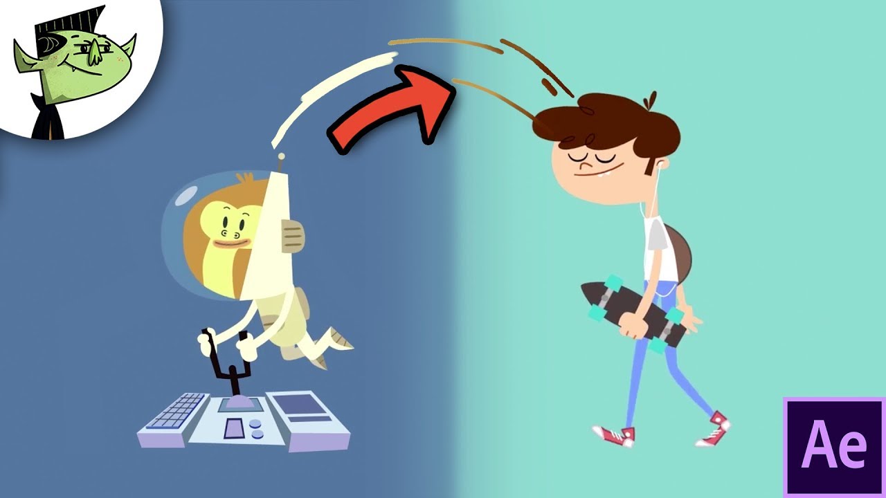 My Stroke Morph Technic in After Effects - Tutorial - YouTube