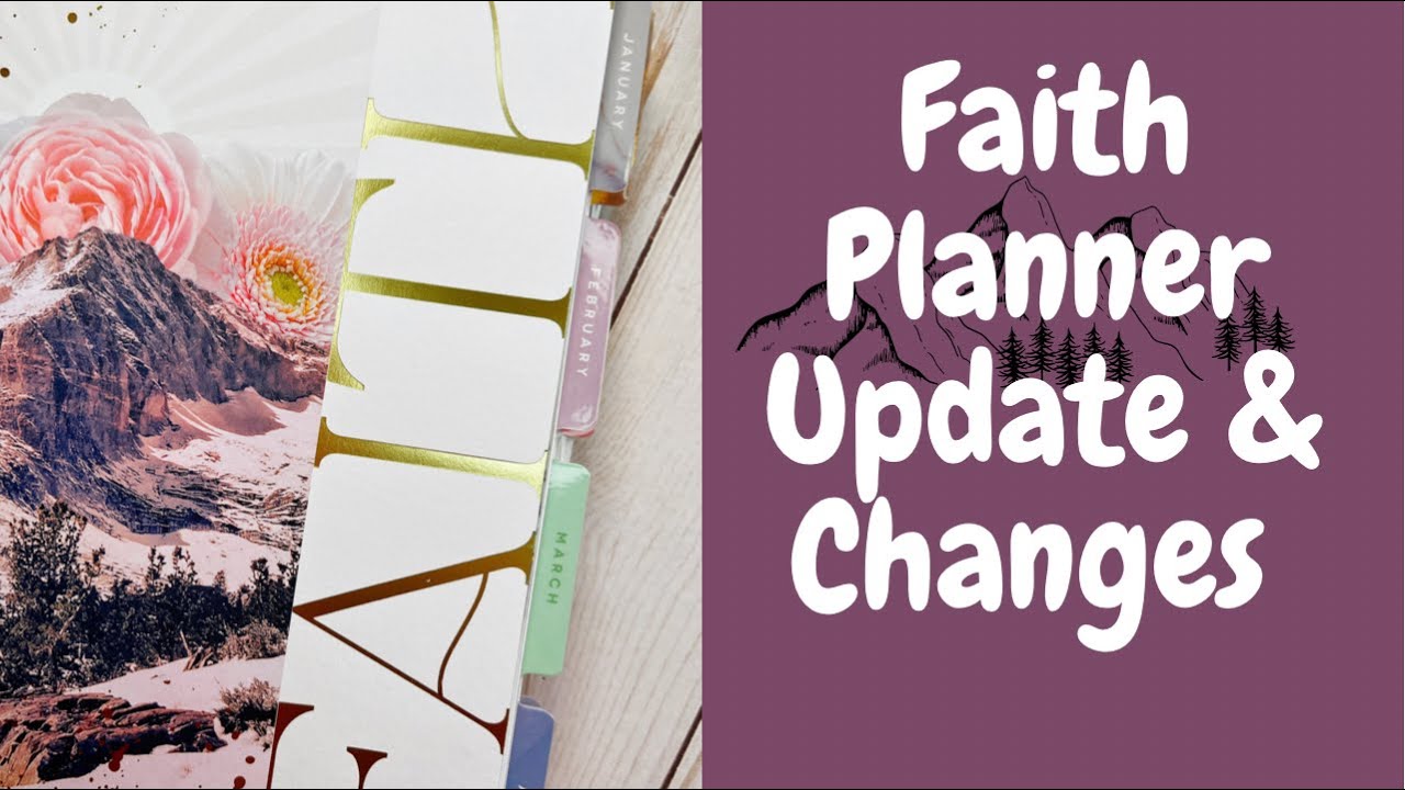 Faith Planner Update | The Happy Planner - YouTube