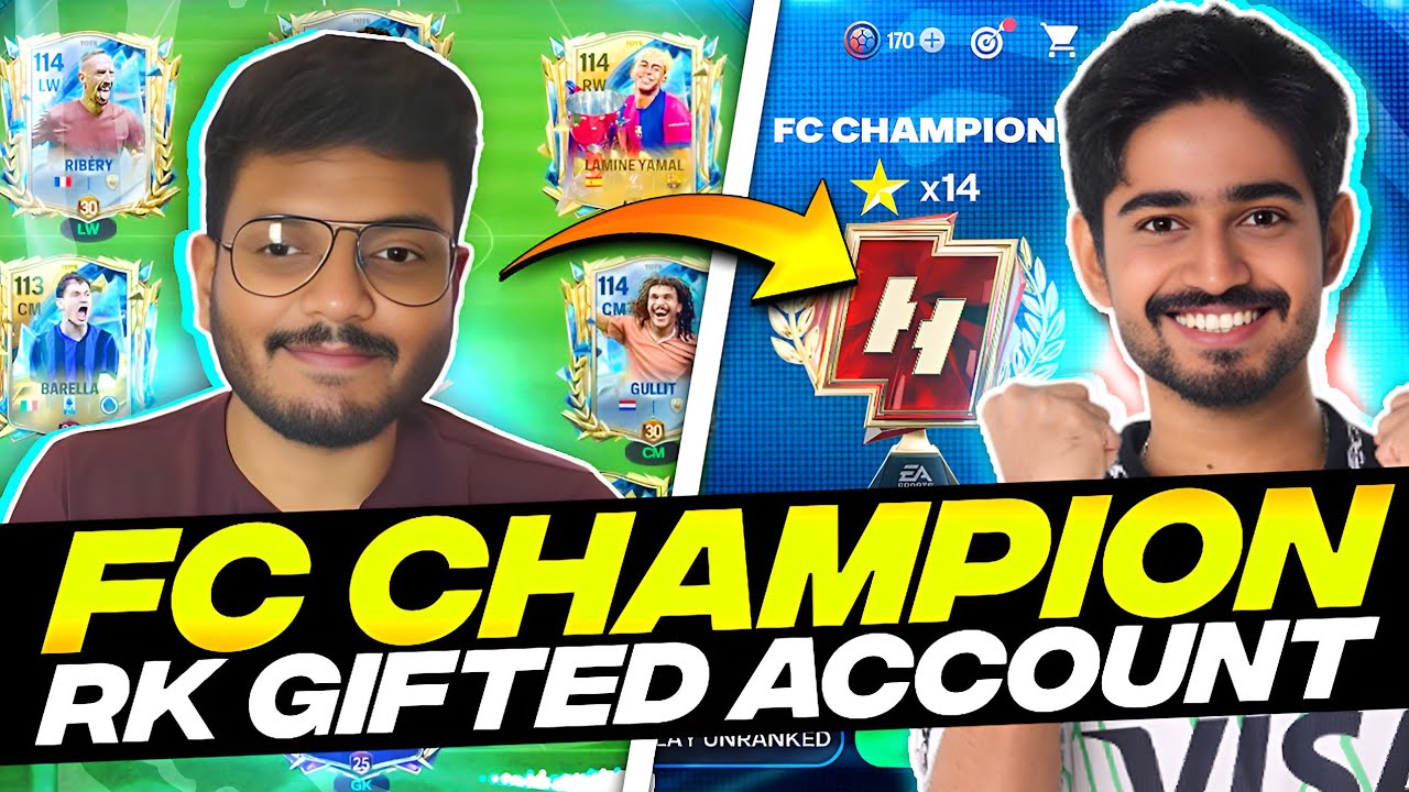I Upgraded Rk Reddy's Gift Account & Got The H2h Top 50 Logo - FC ...
