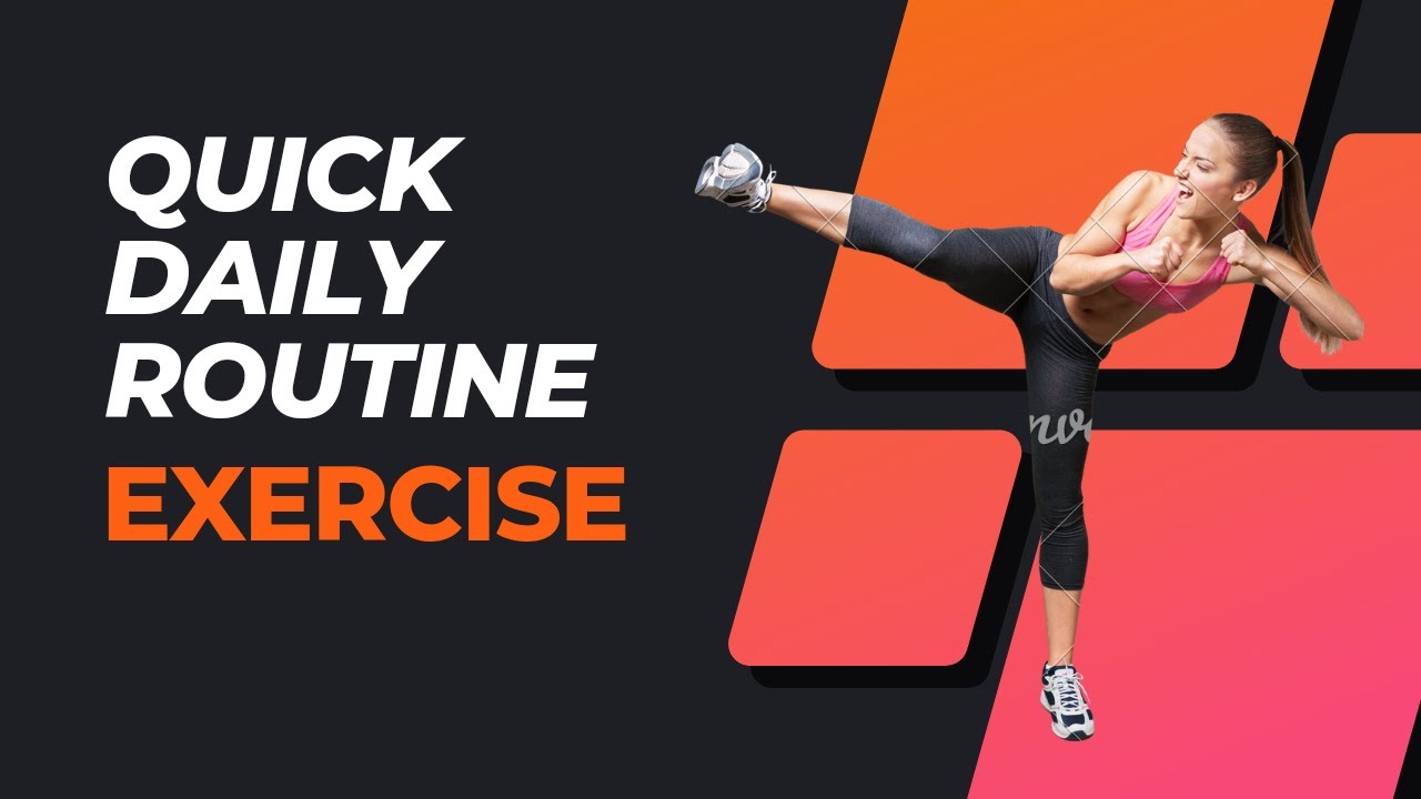 Quick Daily Routine Exercise | Daily Morning Exercise | Warm Up ...