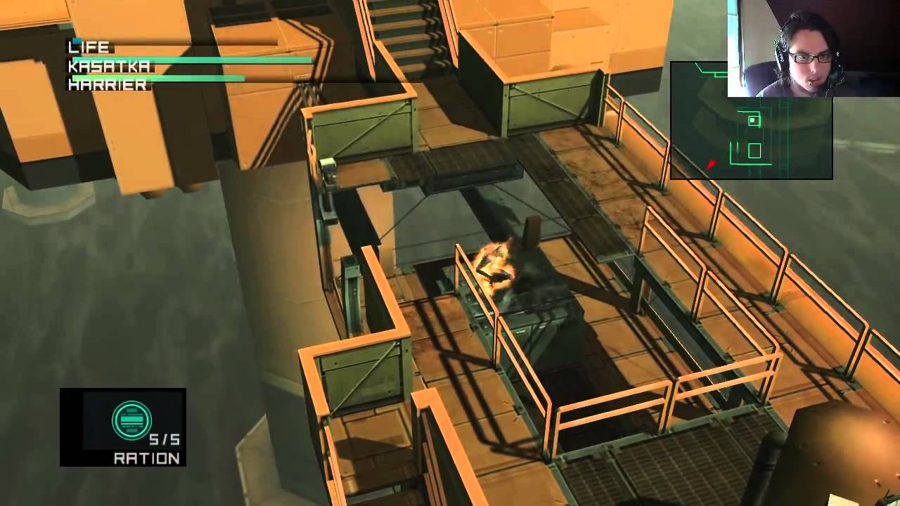 MGS2 Harrier Fight - YouTube