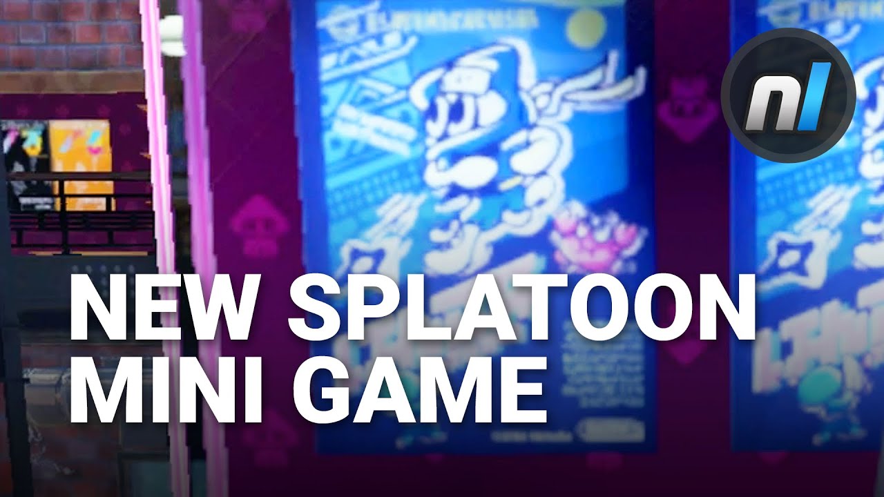 NEW Splatoon Mini Game Discovered - New amiibo all but Confirmed - YouTube