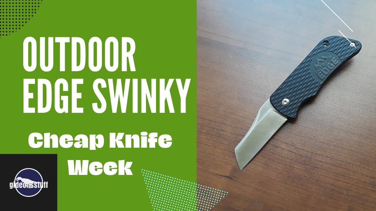 Outdoor Edge Swinky Review (Cheap Knife Week) - YouTube