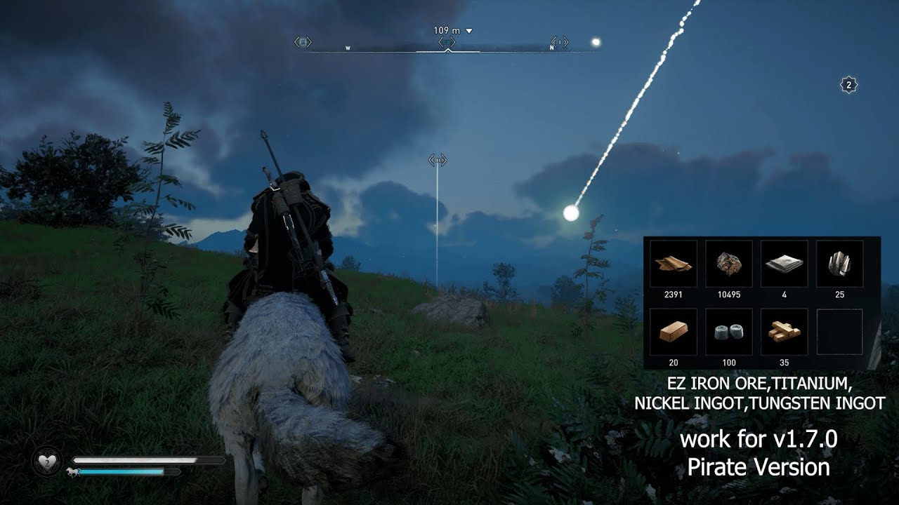 Meteor Fall Location AC Valhalla 1.7.0 and how to do the glitch - YouTube