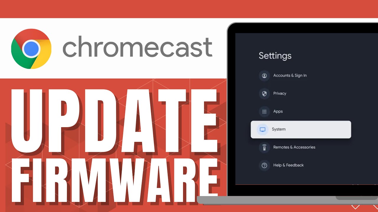 HOW TO UPDATE FIRMWARE ON CHROMECAST 2025 - YouTube