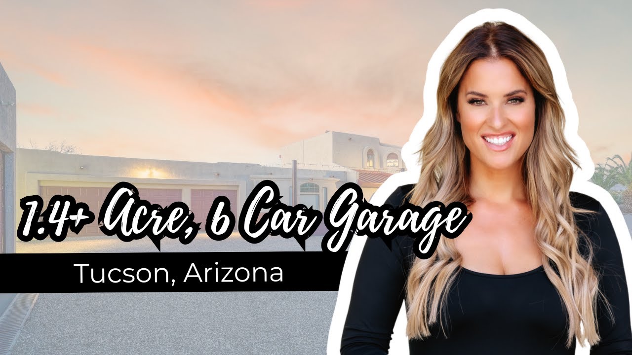 Tucson, Arizona 1.4+ Acre, 6 Car Garage - YouTube