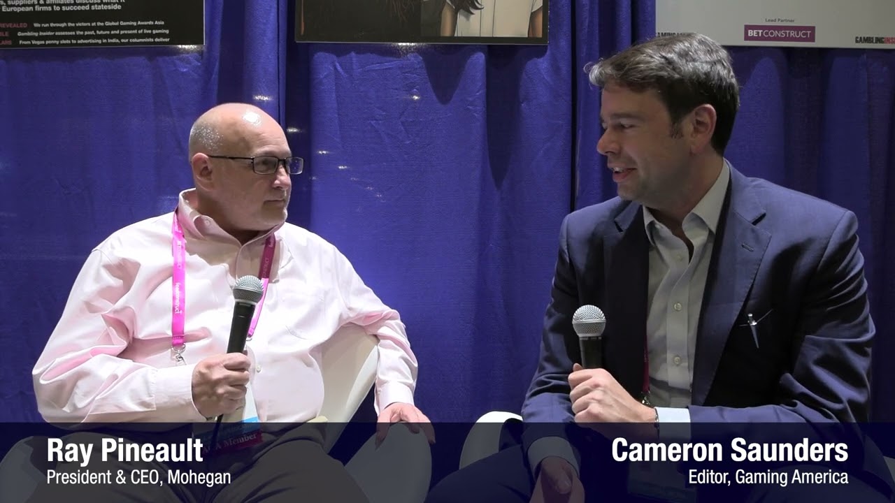GA Huddle @ G2E2022 - Ray Pineault, Presidet & CEO, Mohegan - YouTube